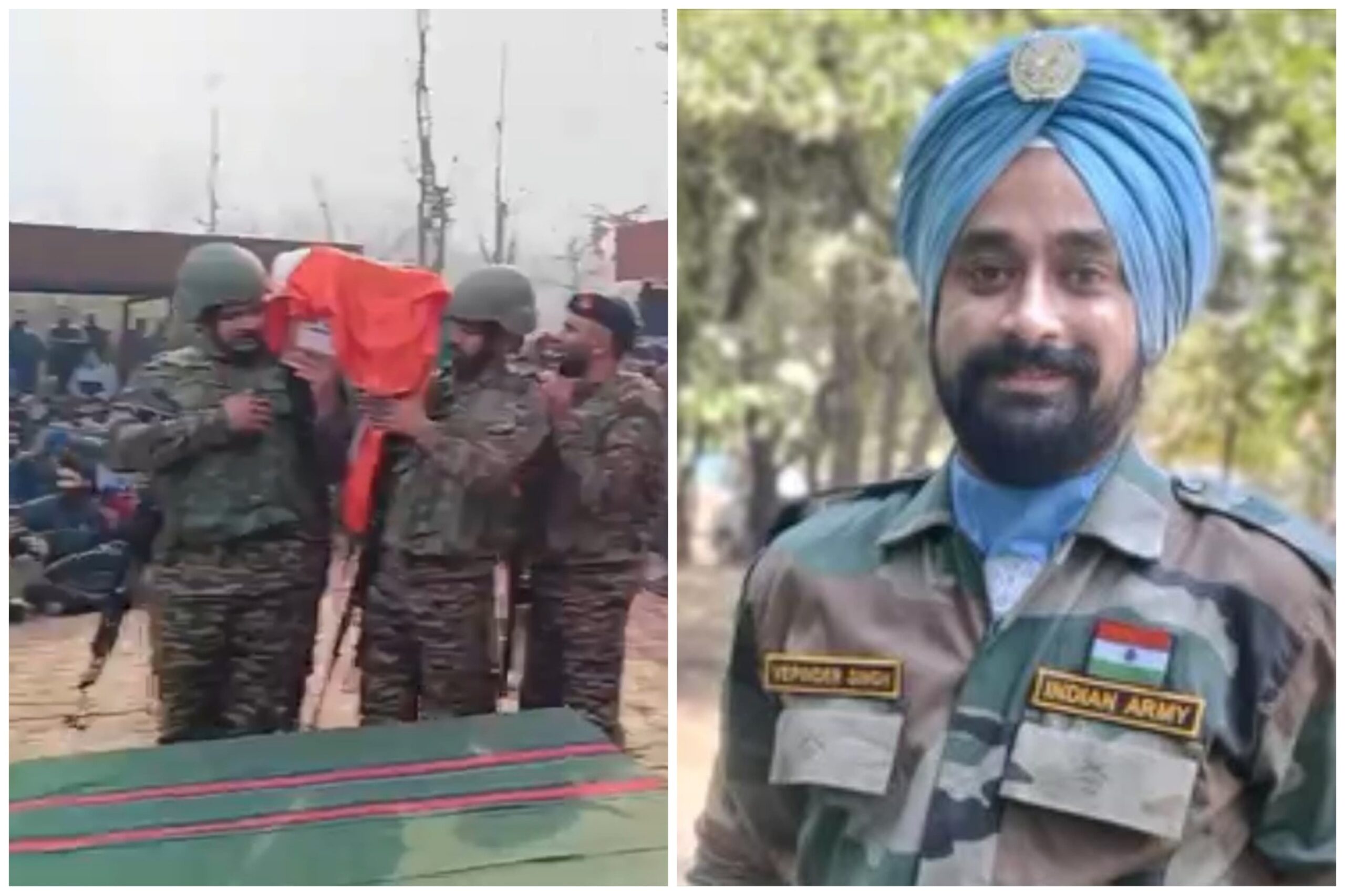 Army pays tribute to soldier dies of heart attack while on duty in Rajasthan – Srinagar Mail